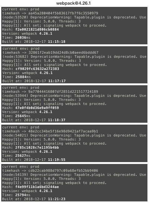 打包构建 | vue-run